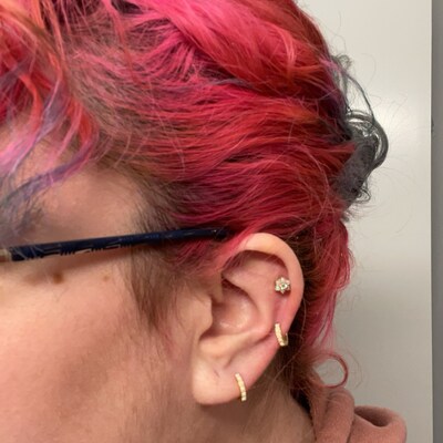 Parts Replacement-push Pin Labret Backing Only, Threadless Flat Back ...