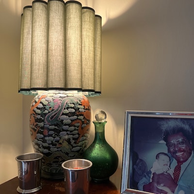 Duzy Handmade White Skirt Shape Table Lamp Shade Ins High - Etsy