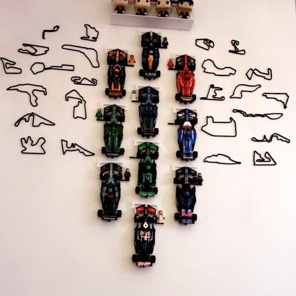 Formula E 2025 Circuit Collection Wall Displays - Etsy