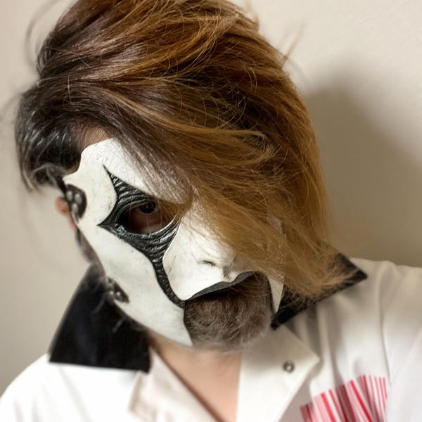 Angel Mask Seraphim Wings Halo Halloween Headpiece Fantasy Goddess ...