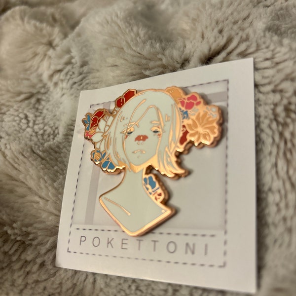 Original | Mateo (blue) Enamel Pin | June 2023 Patreon Exclusive - Etsy