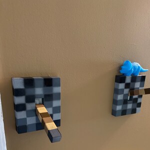 Lever Light Switch Minecraft Style for Boys or Girls Bedroom | Etsy