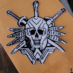 2 Old English Letters for Denim Jackets & Motorcycle Vests Iron on ...