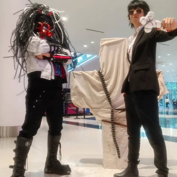 Cyberpunk Cyber Goth Tubular Crin Dread Falls Cyberlox - Etsy