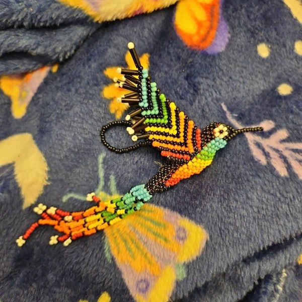 Beaded Hummingbird Pattern (tutorial Only) - Etsy