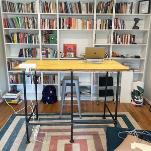 Industrial Black Iron Pipe Table Legs INCLUDES 4 Complete - Etsy