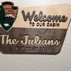 National Forest Service Welcome Sign ACRYLIC NFS Inspired Family Name ...