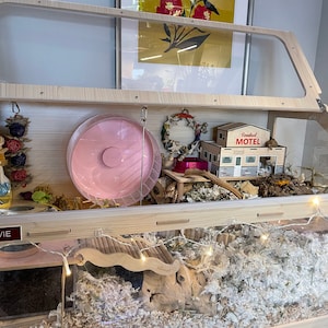 Custom Hamster Hideout/ Hamster Treehouse With Level/ Hamster | Etsy