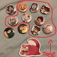 REGRETEVATOR Pins SET TWO - Etsy