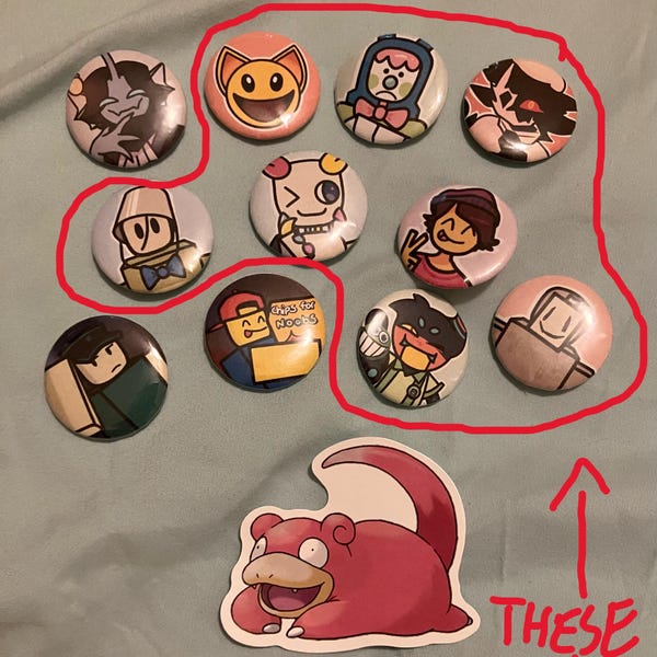 REGRETEVATOR Pin(s) SET TWO - Etsy