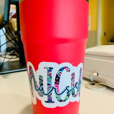 Future Nurse Practitioner Sticker Vinyl Sticker Vinyl Decal Future NP ...