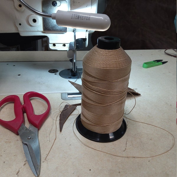 T210 V-207 Bonded Nylon Sewing Thread for Outdoor, Leather, Bag, Shoes ...