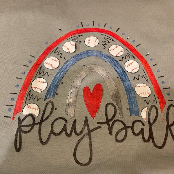 Ready to Press Screen Print Transfers, Baseball Heat Transfer for T ...