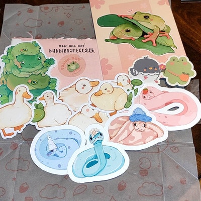 Snake Stickers Snake Buddies Snake With Hats Sticker Pack Laptop Vinyl ...