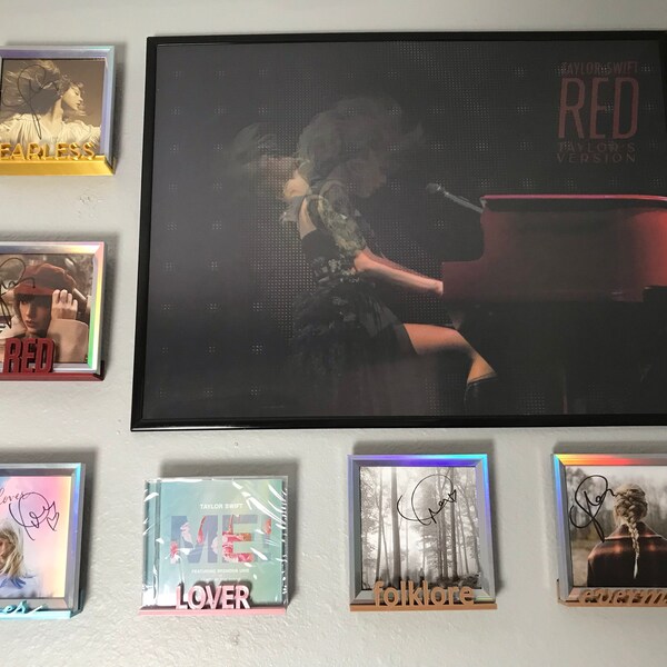 CD Wall Display for "lover" | Customized CD Wall Mount - Etsy