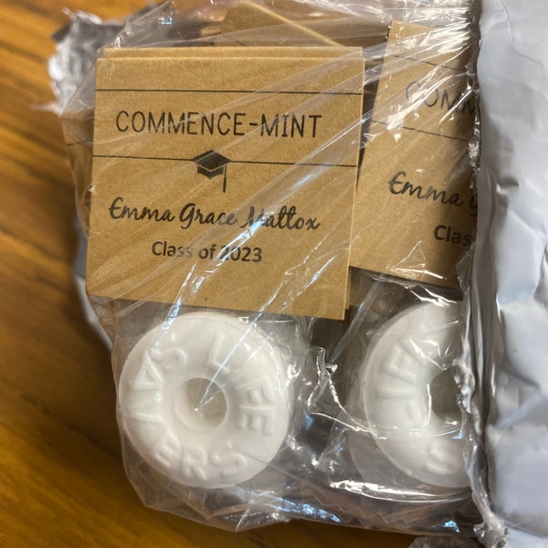 Graduation Commence-mints: 2026 Graduation Candy, Graduation Party ...