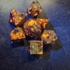 Full Set Yooperlite Gemstone Dice| Stone Dice Set |engraved Gemstone ...