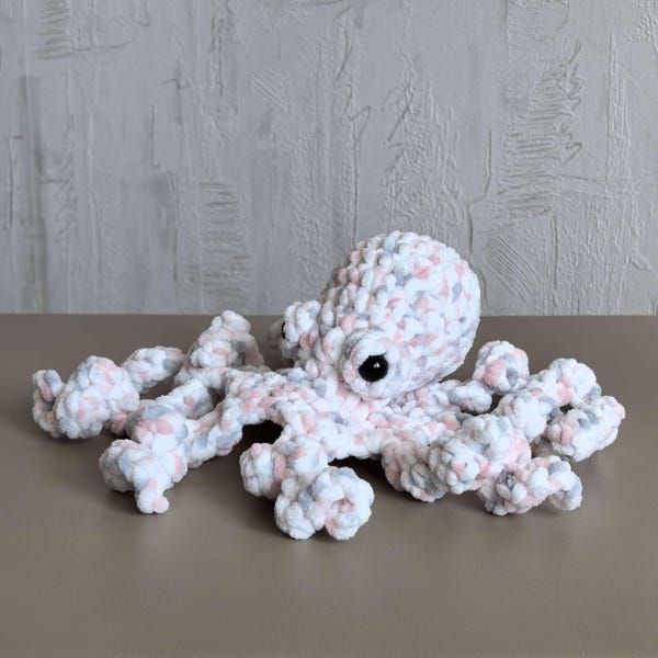 NO-SEW Crochet PATTERN: Paula the Octopus (english/français) - Etsy