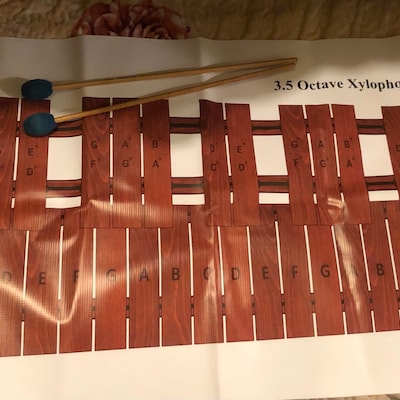Marimba Practice Pad 4.3 Octave - Etsy