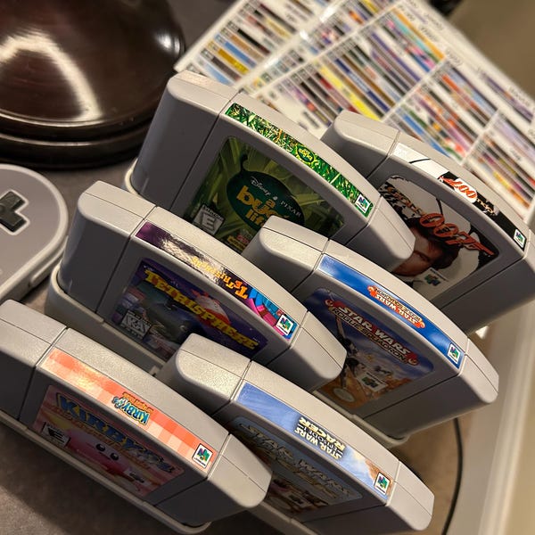 N64 "half Width" End Labels - Entire US Library + Variants + Player's ...