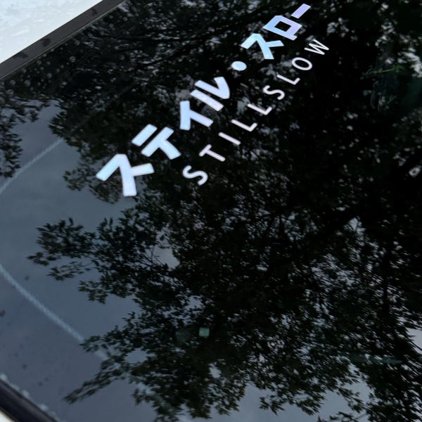 Still Slow JDM Transparent Slap Sticker Window Sticker Katakana - Etsy