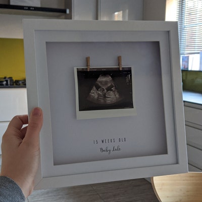 Personalised Baby Frames With Initial - Etsy
