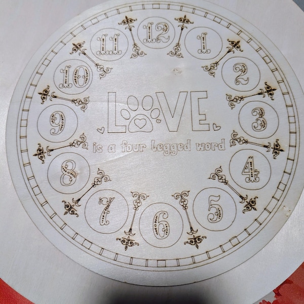 Alice in Wonderland Clock Faces 12", 10", 8" Diameter. Printable ...