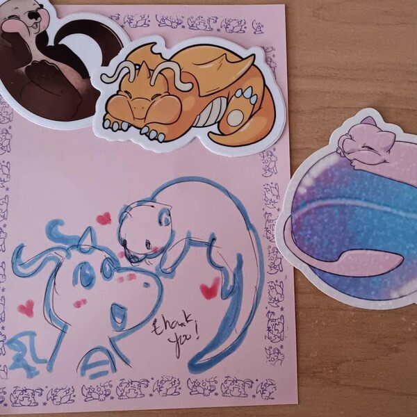 Cute Psyduck Squish Faced Sticker, Kawaii Duck Sticker, Psyduck Laptop ...