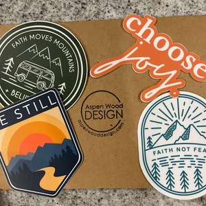 Steadfast and Immovable Vinyl Sticker Mountain Vinyl Sticker - Etsy