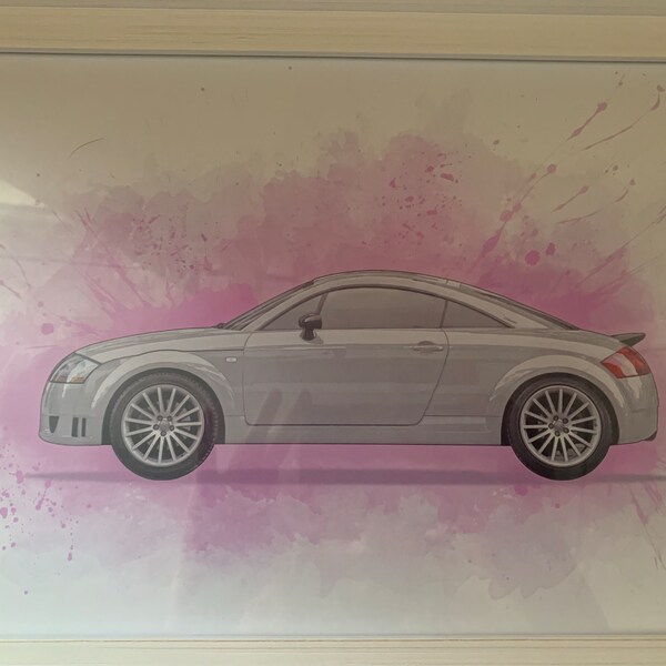 Toyota AE86 JDM Watercolour Style Car Art Print, Art From Photo, Gift ...