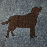 FPP Pattern Cat 1 Silhouette Foundation Paper Piecing 25x25cm or 10 ...