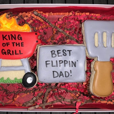 BBQ Grill With Flame Cookie Cutter Summer or Cookout Theme Father Day ...