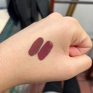 Redrum Bold Dark Blood Red Matte Eyeshadow Eyes Bold Looks - Etsy