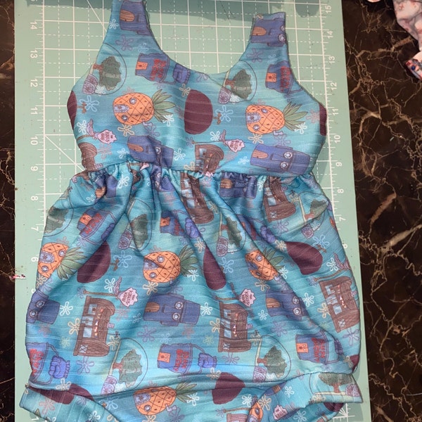 Baby Sinclair Romper PDF Sewing Pattern, Including Sizes Newborn - 4 ...
