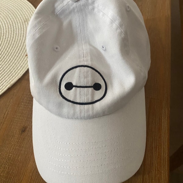 Baymax Big Hero 6 Embroidered Hat - "dad Hat" Style - Over 30 Colors ...