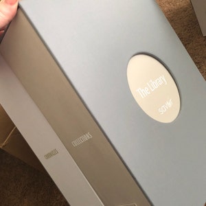 Baby Keepsake Vault & Overflow Box Gift Set 2 Pieces | Etsy