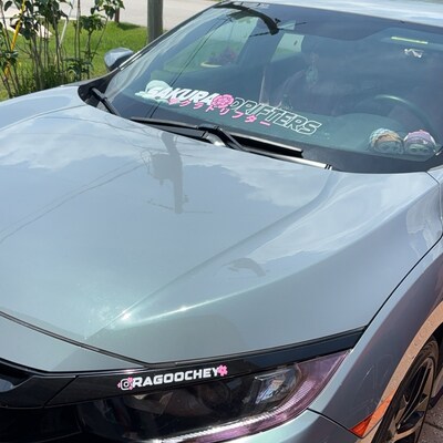 Sakura Drifters Brush JDM Cherry Blossom Petals Vinyl Decal Sticker - Etsy