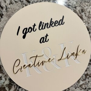 Custom How It Works Sign Table Top Display Sign With Acrylic 3D Icons ...