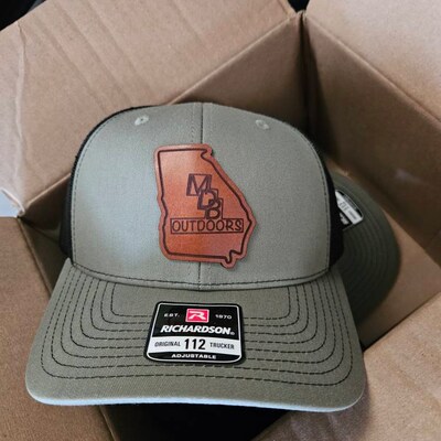 Dad Hat Fathers Day Gift Leather Patch Hat Dad Birthday Gift New Dad ...