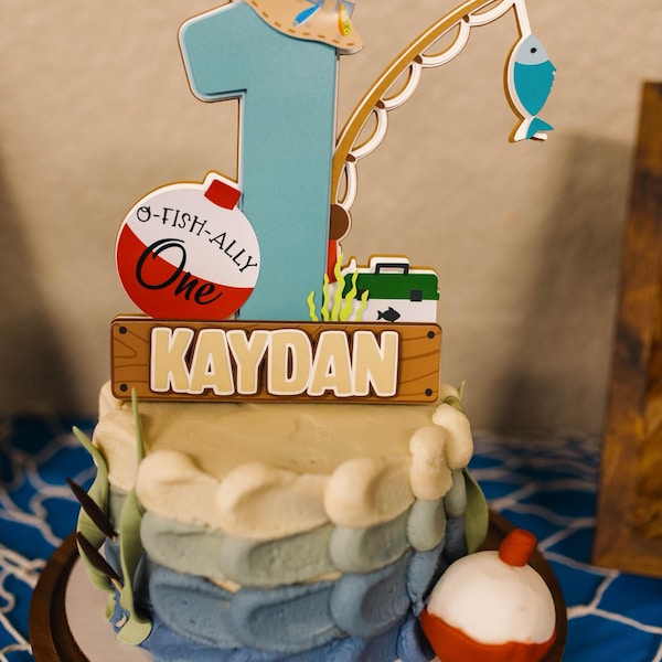 Under the Sea Cake Topper, Ocean Party, Sea Animals Cake Topper - Etsy