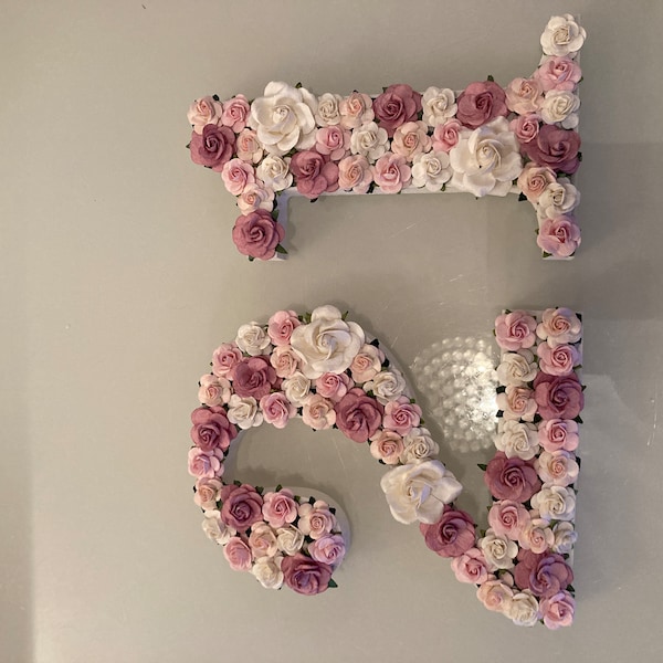Flower Numbers Birthday Numbers Floral Numbers for Birthday Flower ...