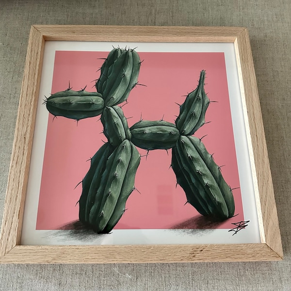 Handmade Solid Oak Wood Picture Frame | Gallery Style, Spline ...
