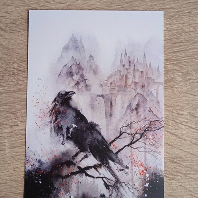 Sacred Forest A3 A4 ART PRINT. Fantasy Card / Wall Art. Dark - Etsy