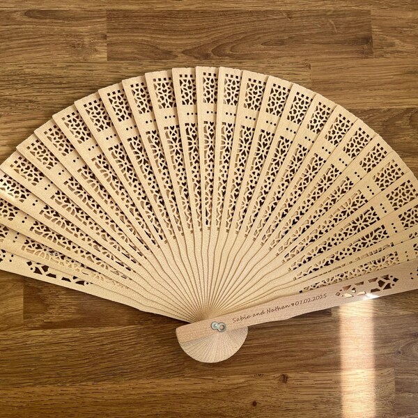 Royal Blue Fans Personalised Silk Fans With Silk Bag, Folding Hand Fan ...