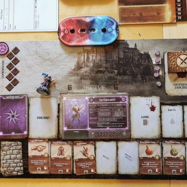 Gloomhaven/frosthaven Compatible Play Mat - Etsy