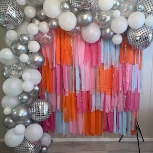 Groovy Party Backdrop/two Groovy Backdrop for Birthday - Etsy