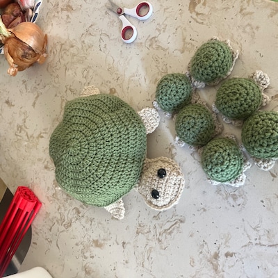 The ORIGINAL Turtle Memory Game PATTERN English Pdf ORIGINAL Stitched ...