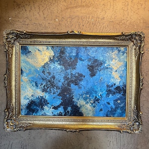 4.25 Gold Fancy Gold Ornate Picture Frame Photo Art Gallery 650G ...