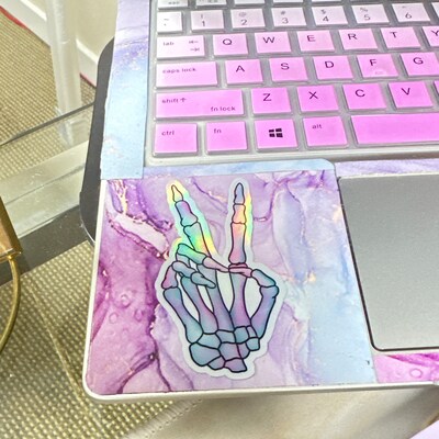 Holographic Skeleton Shark Sticker Shark Sticker Skeleton - Etsy