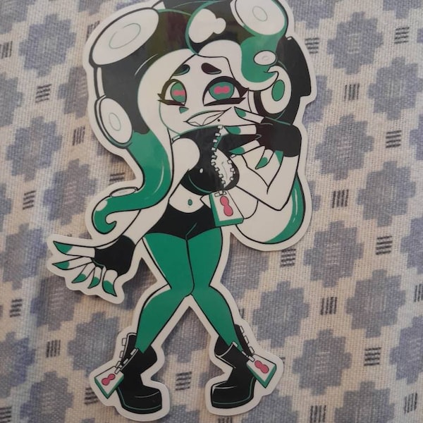 Splatoon Idol Vinyl Stickers - Etsy